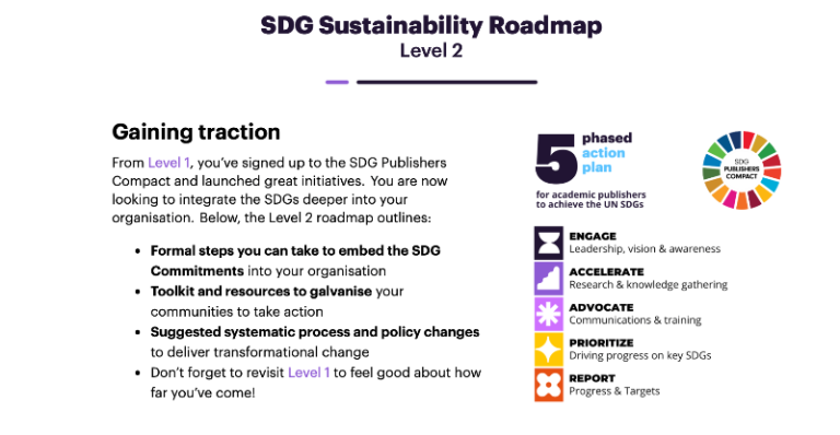 STM SDG Roadmap Level 2 – IPA SDG Dashboard